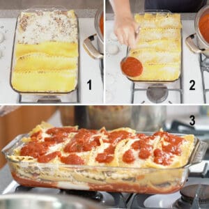 Traditional Italian Lasagna with Ricotta - Cooking with Mamma C