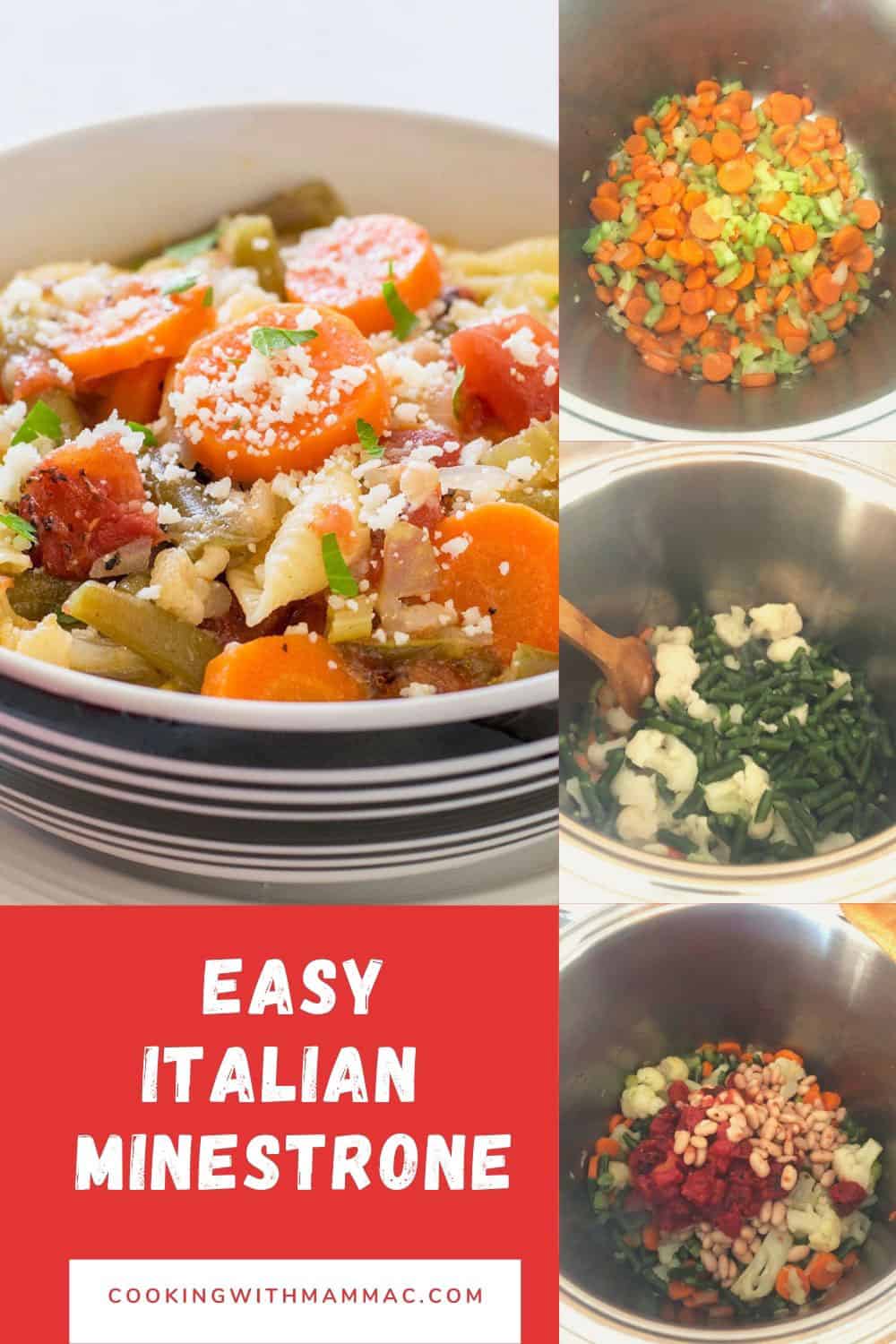 Meatless Minestrone Soup - Cooking with Mamma C