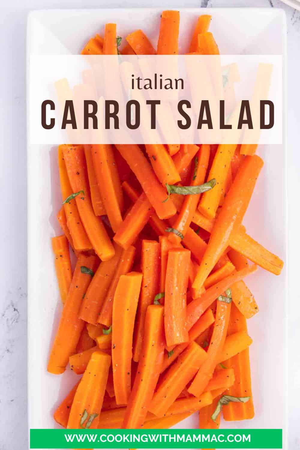 Italian Carrot Salad Recipe - Cooking with Mamma C