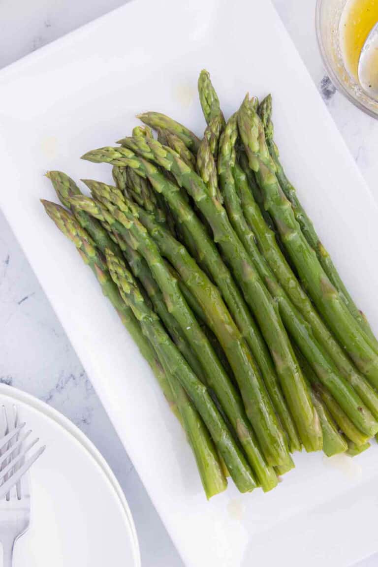 Tarragon Butter Asparagus (Steamed) - Cooking with Mamma C