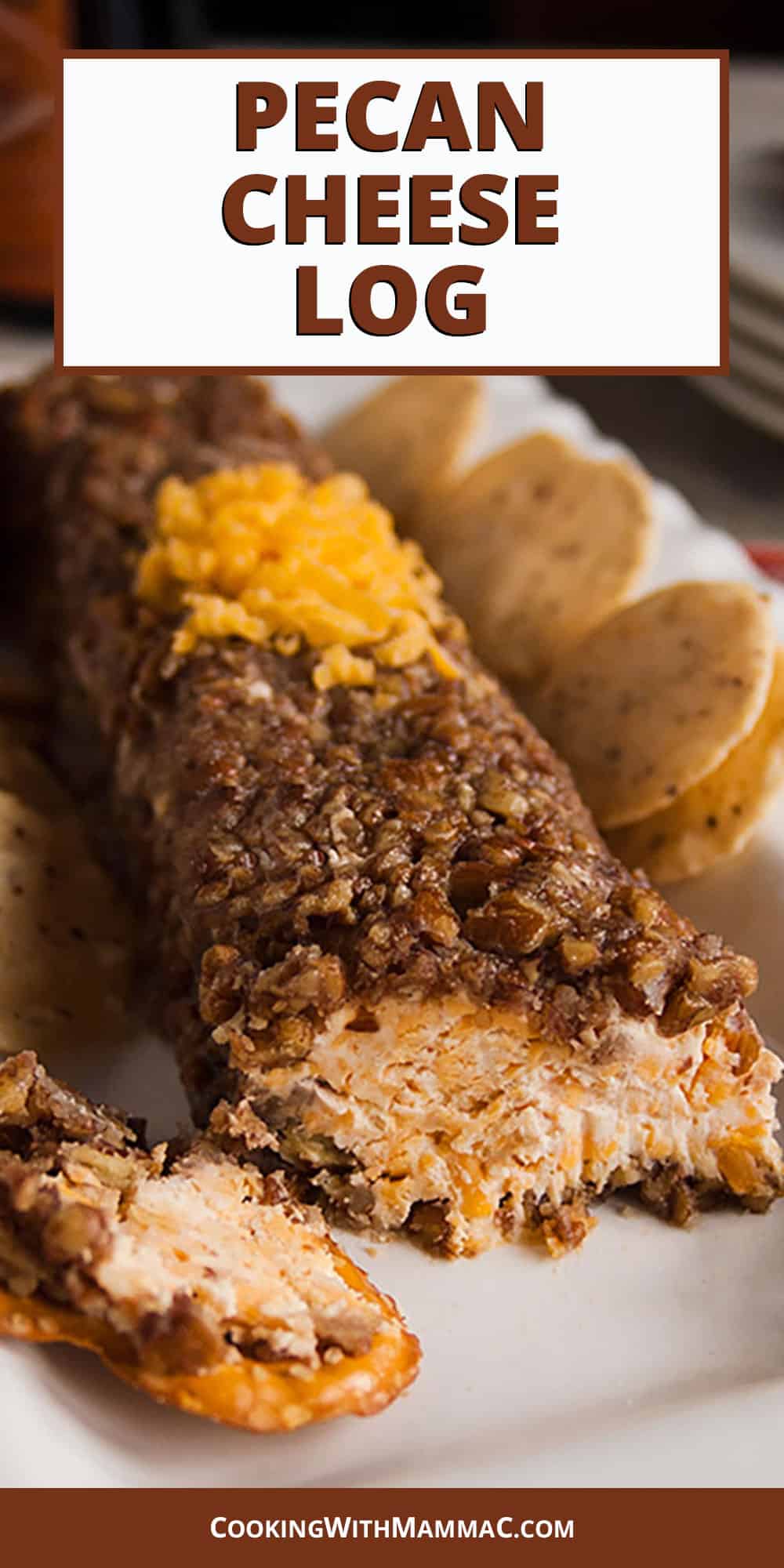 Pecan Cheese Log - Cooking with Mamma C