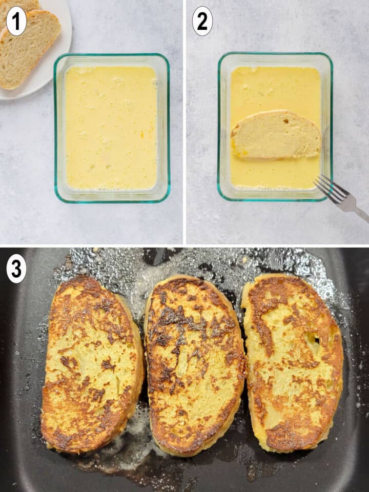 Italian Bread French Toast - Cooking with Mamma C