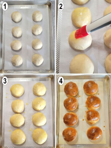 Crusty Italian Rolls - Cooking with Mamma C