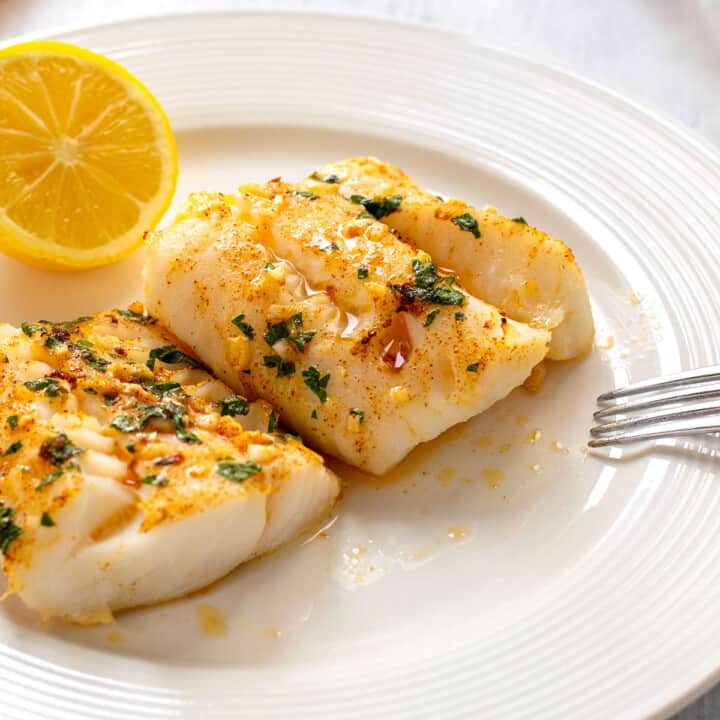 Garlic Butter Baked Cod - Cooking with Mamma C
