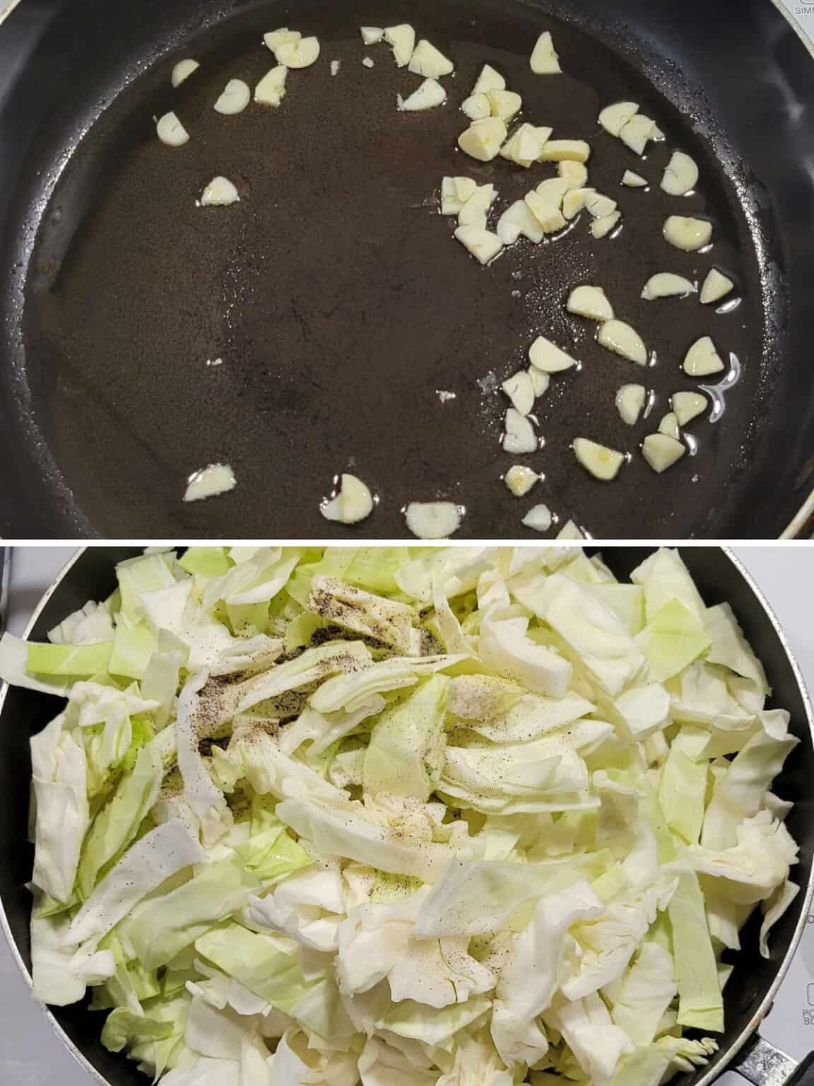 Italian Cabbage with Garlic - Cooking with Mamma C