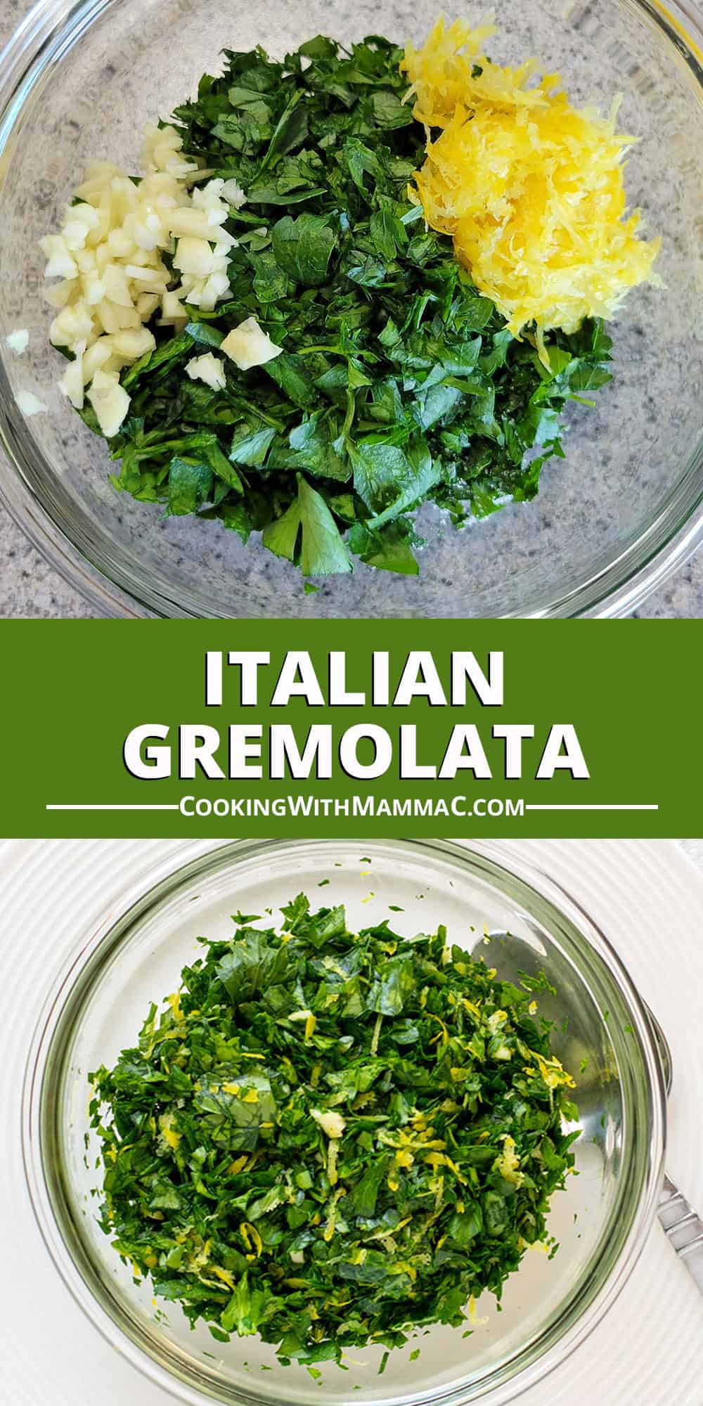 Gremolata Recipe (Italian Condiment) - Cooking with Mamma C