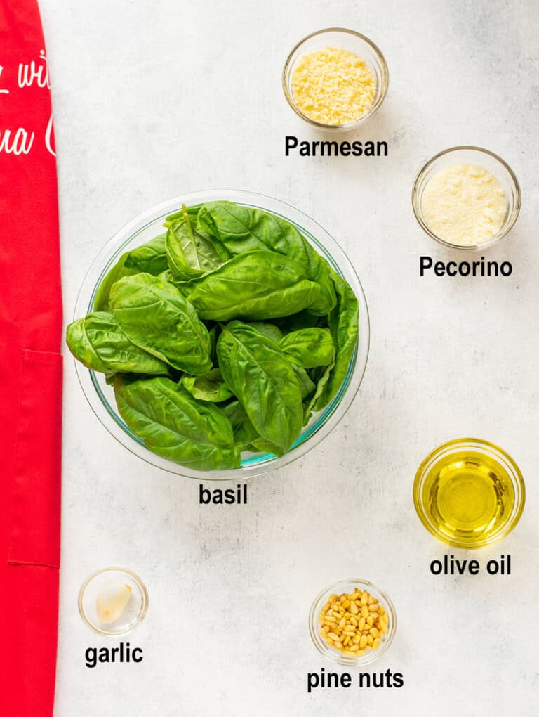 The Best Pesto Recipe with Pine Nuts - Cooking with Mamma C