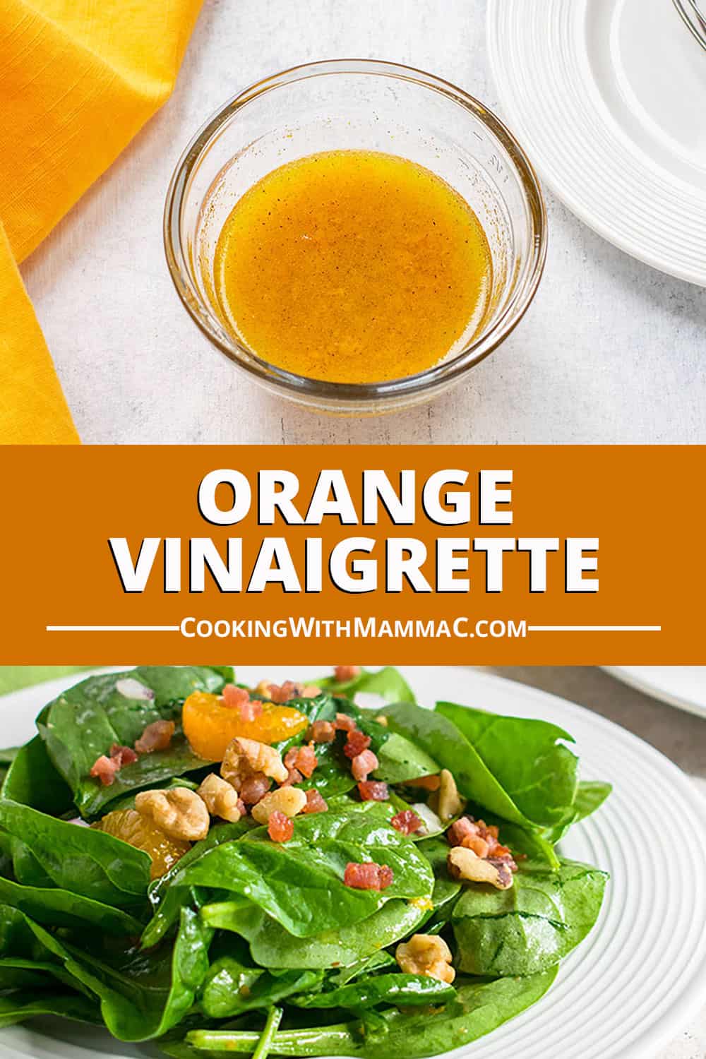 Orange Vinaigrette Recipe - Cooking with Mamma C