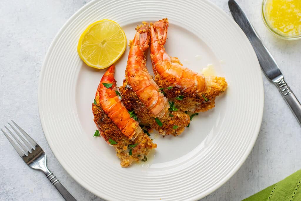 Stuffed Shrimp Scampi - Cooking with Mamma C