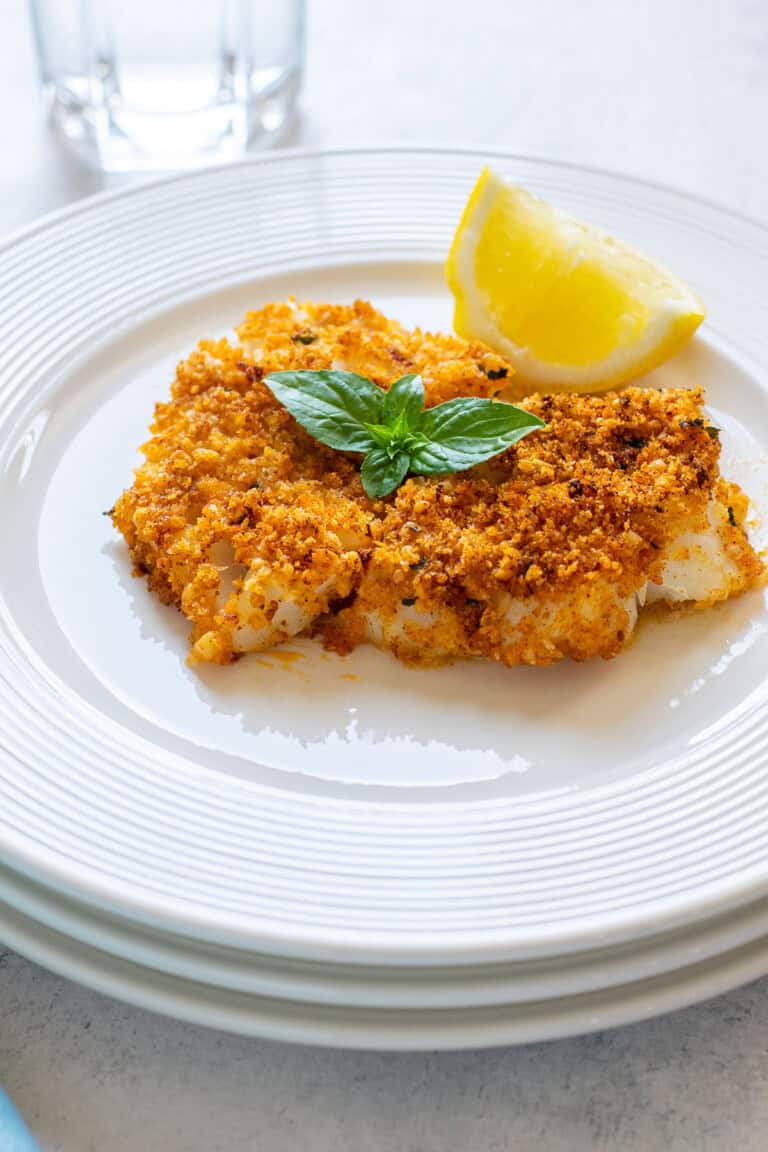 Baked Panko-Crusted Cod - Cooking with Mamma C